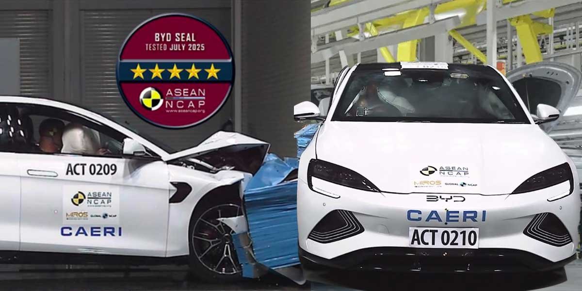 BYD Seal Buktikan Keunggulan Keselamatan di ASEAN NCAP 2025